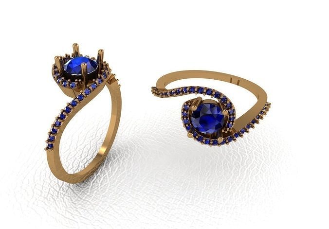 RING B832 3D model 3D printable | CGTrader