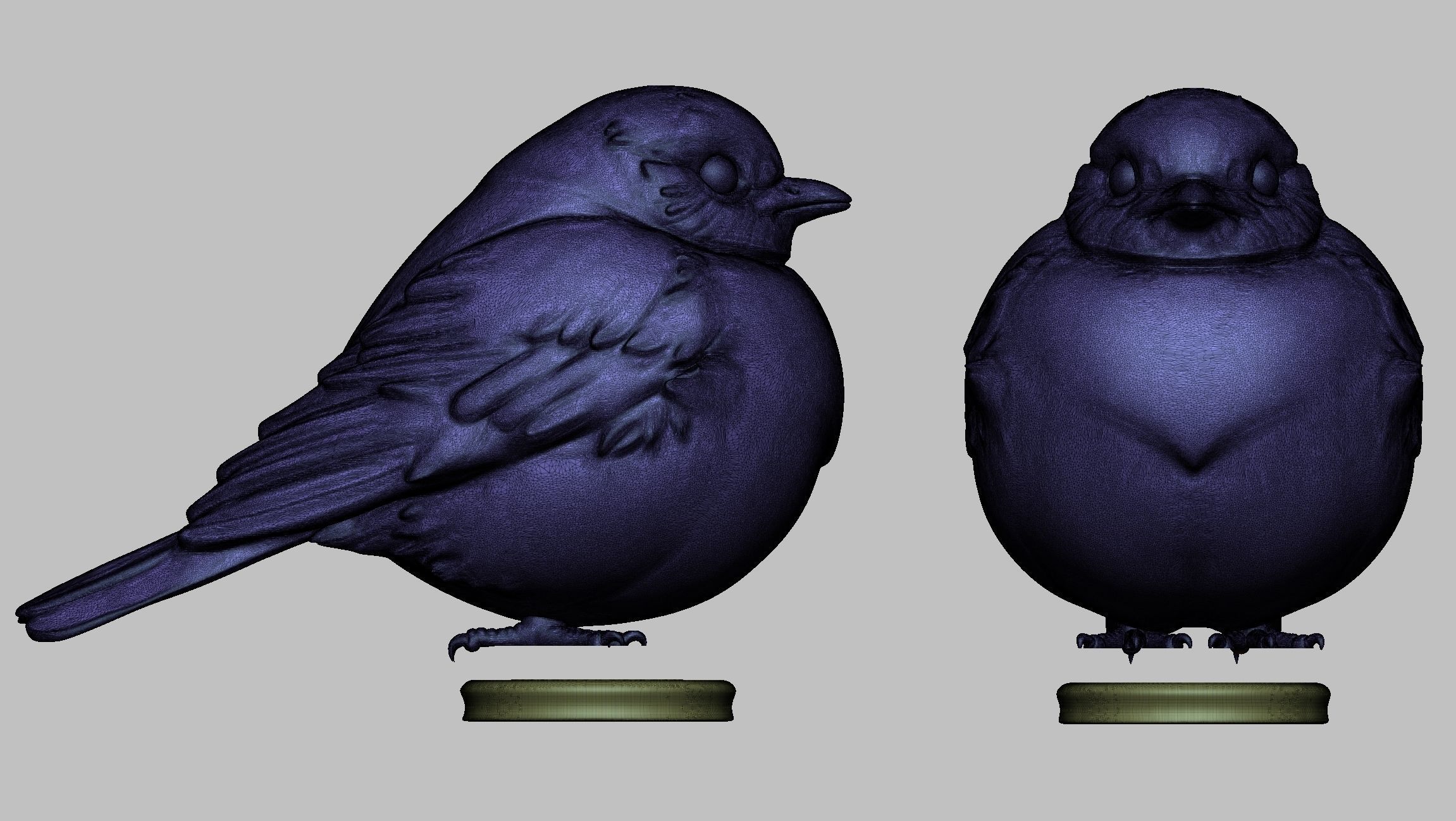 Eastern Bluebird 3D model 3D printable | CGTrader