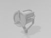 Searchlight for ship models free 3D model 3D printable | CGTrader
