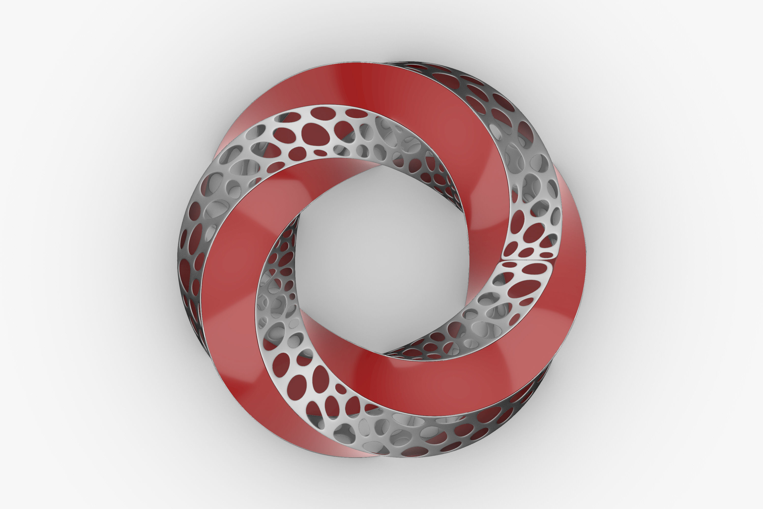 Twisted Voronoi Sci-Fi Torus 3D model | CGTrader