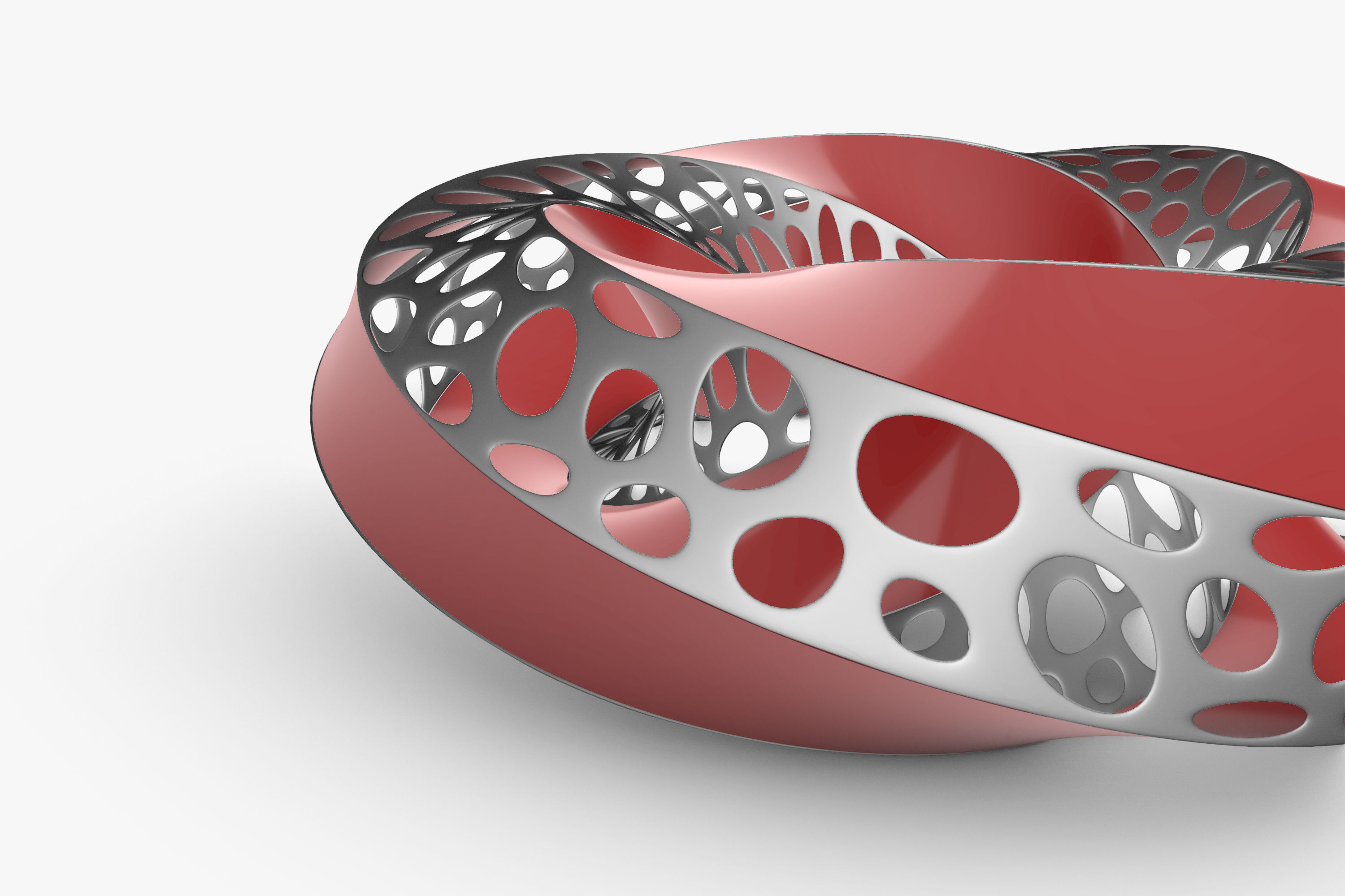 Twisted Voronoi Sci-Fi Torus 3D model | CGTrader