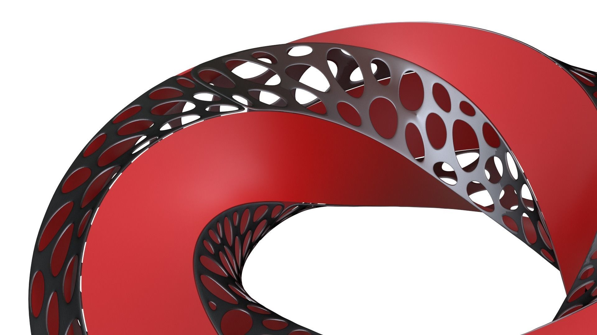 Twisted Voronoi Sci-Fi Torus 3D model | CGTrader