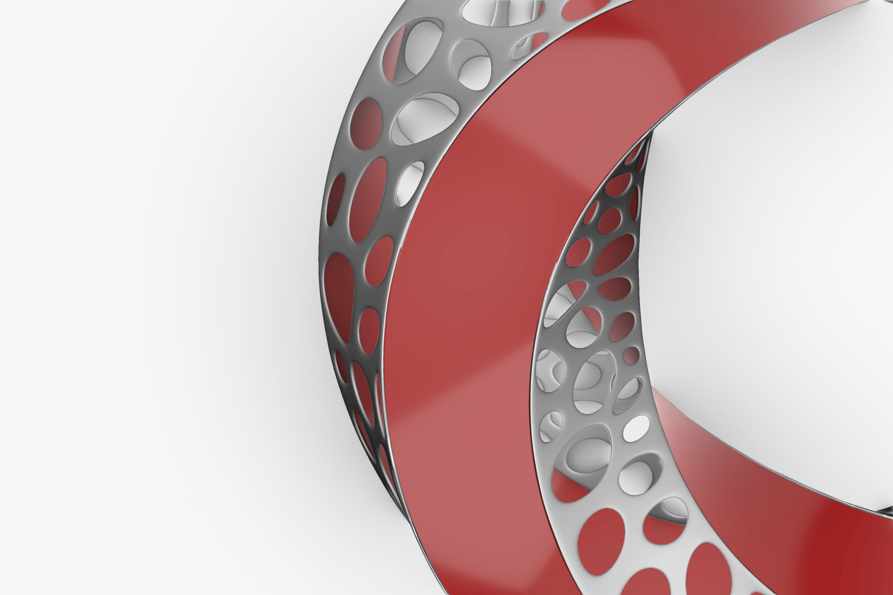 Twisted Voronoi Sci-Fi Torus 3D model | CGTrader