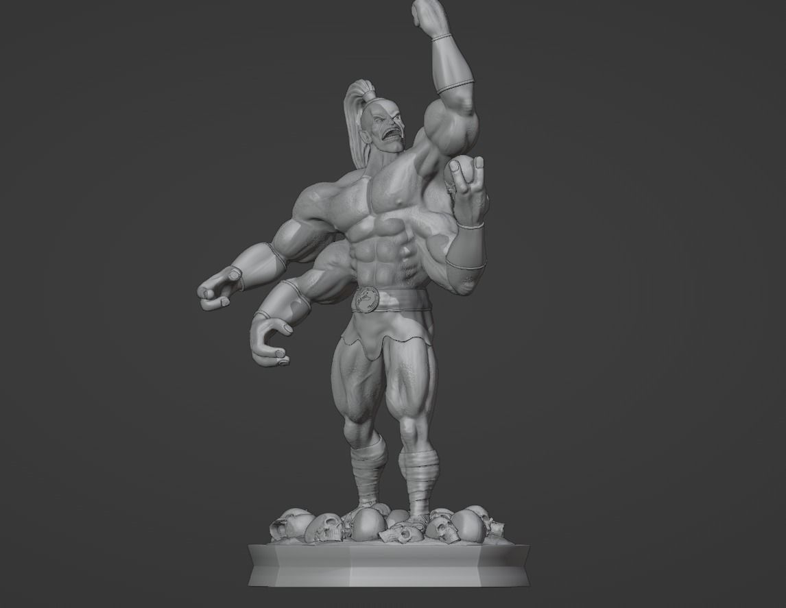 Goro - Mortal Kombat - collectible 3D model 3D printable | CGTrader