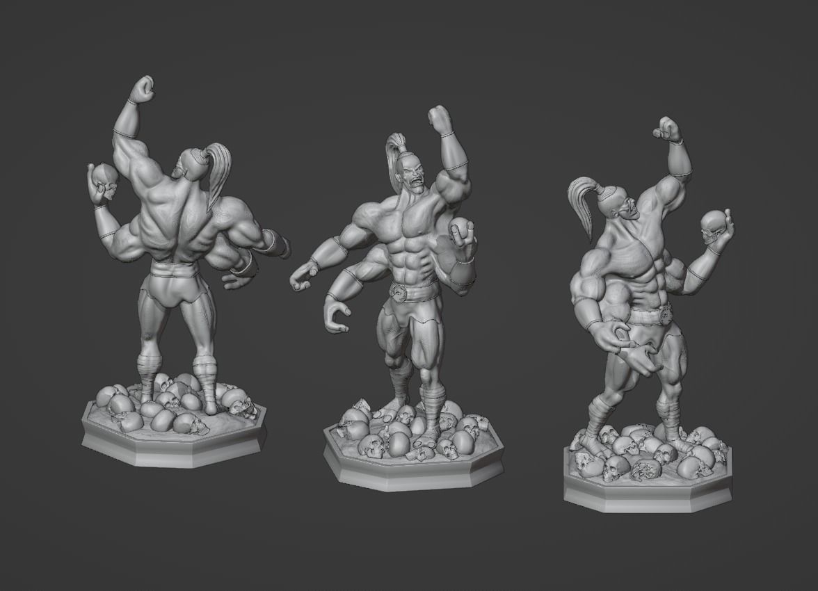Goro - Mortal Kombat - collectible 3D model 3D printable | CGTrader