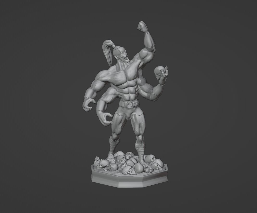 Goro - Mortal Kombat - collectible 3D model 3D printable | CGTrader