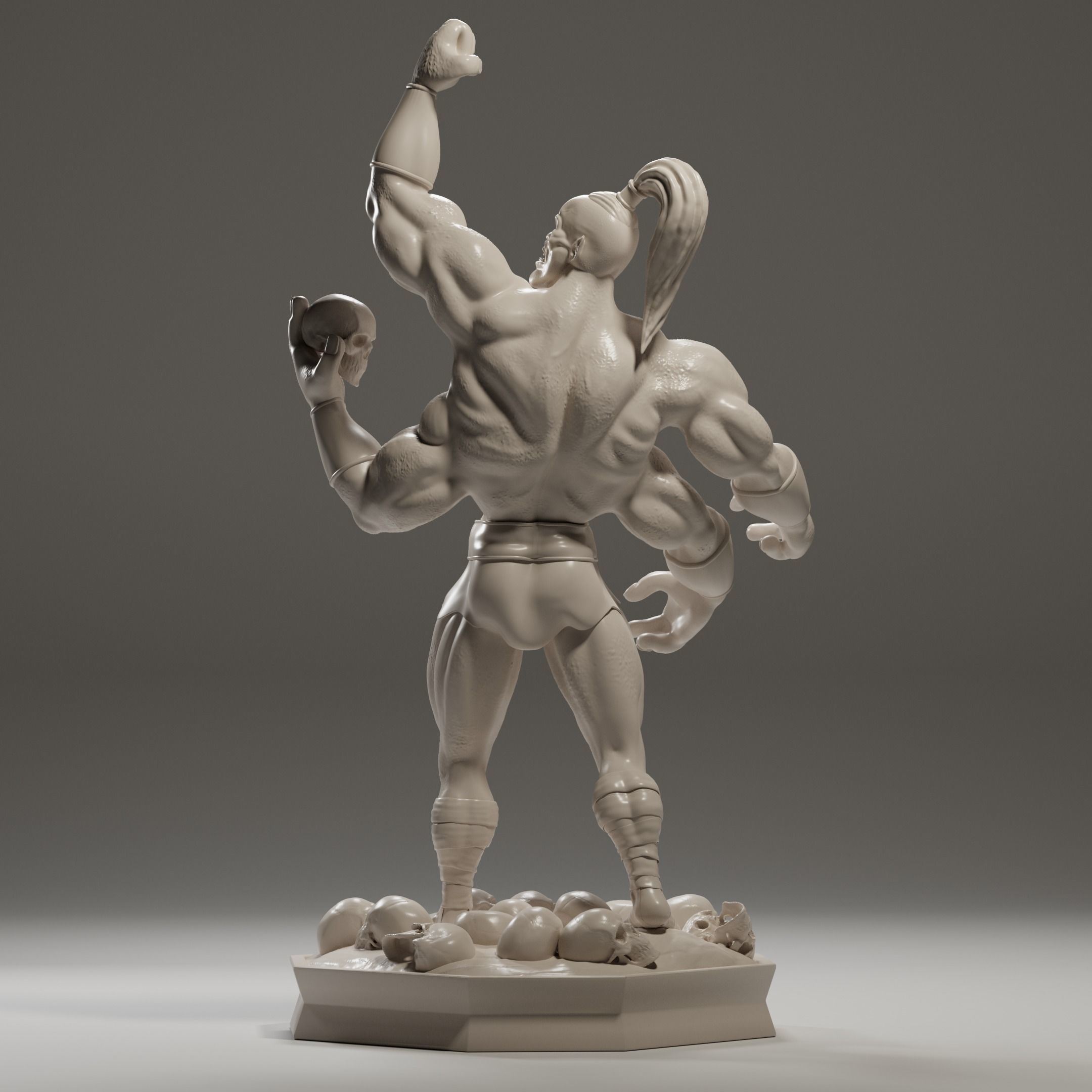 Goro - Mortal Kombat - collectible 3D model 3D printable | CGTrader
