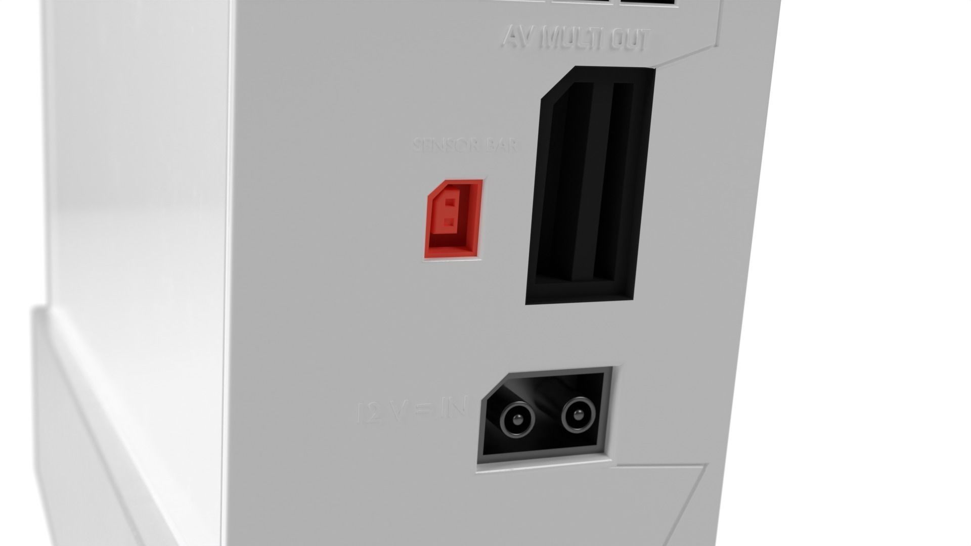 Wii Console 3D model | CGTrader