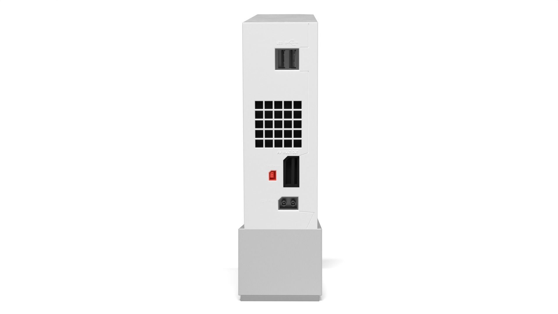 Wii Console 3D model | CGTrader
