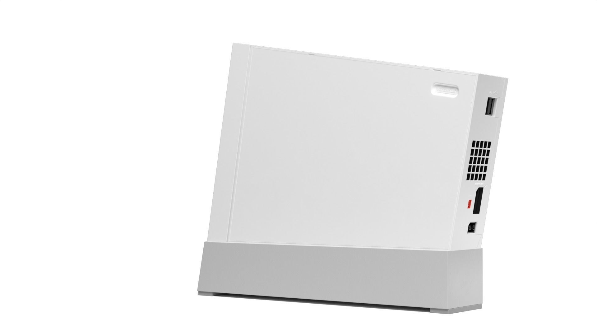 Wii Console 3D model | CGTrader