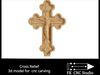 Cross stl file for cnc carving 3D model 3D printable | CGTrader