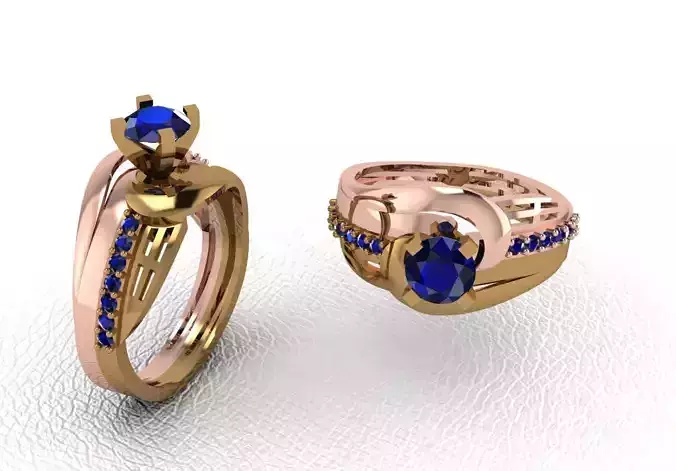 RING 424 3D model 3D printable | CGTrader