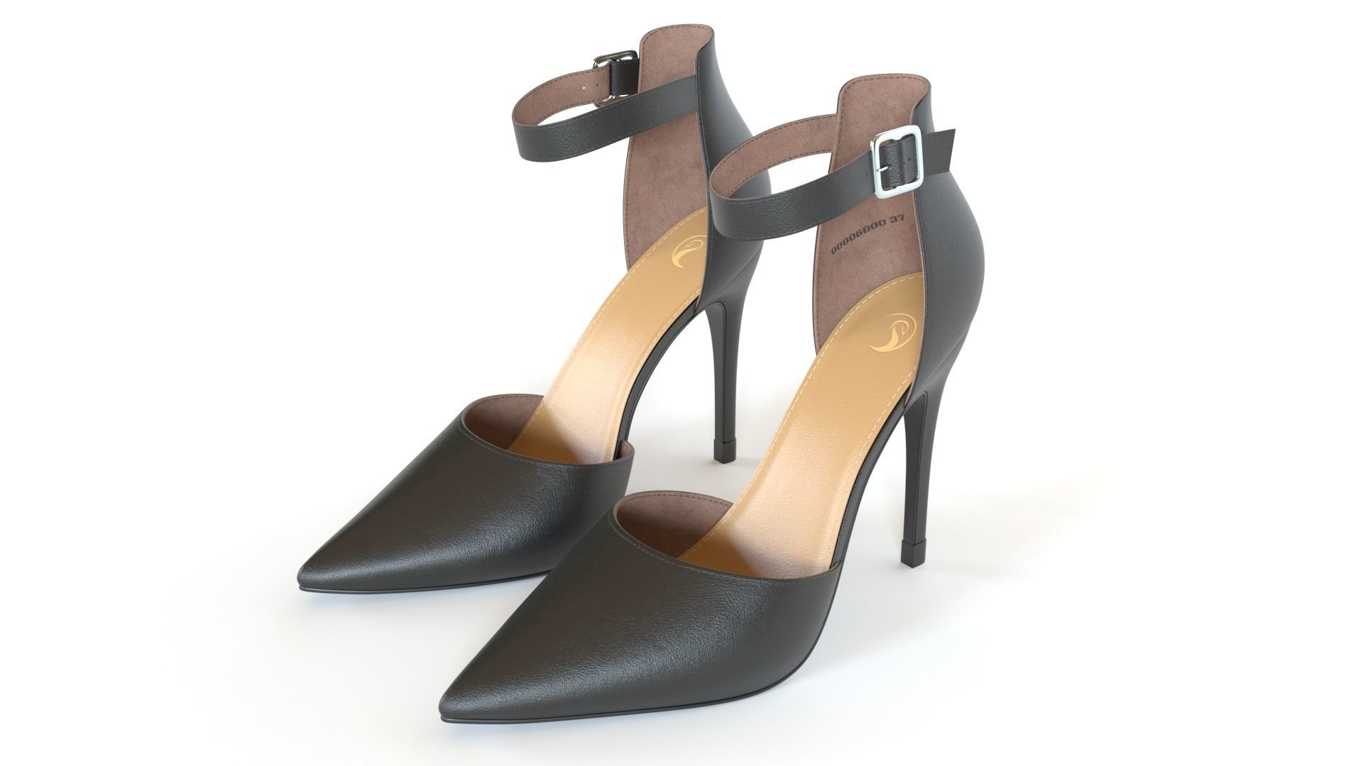 High Heels Women Shoes 3D model | CGTrader