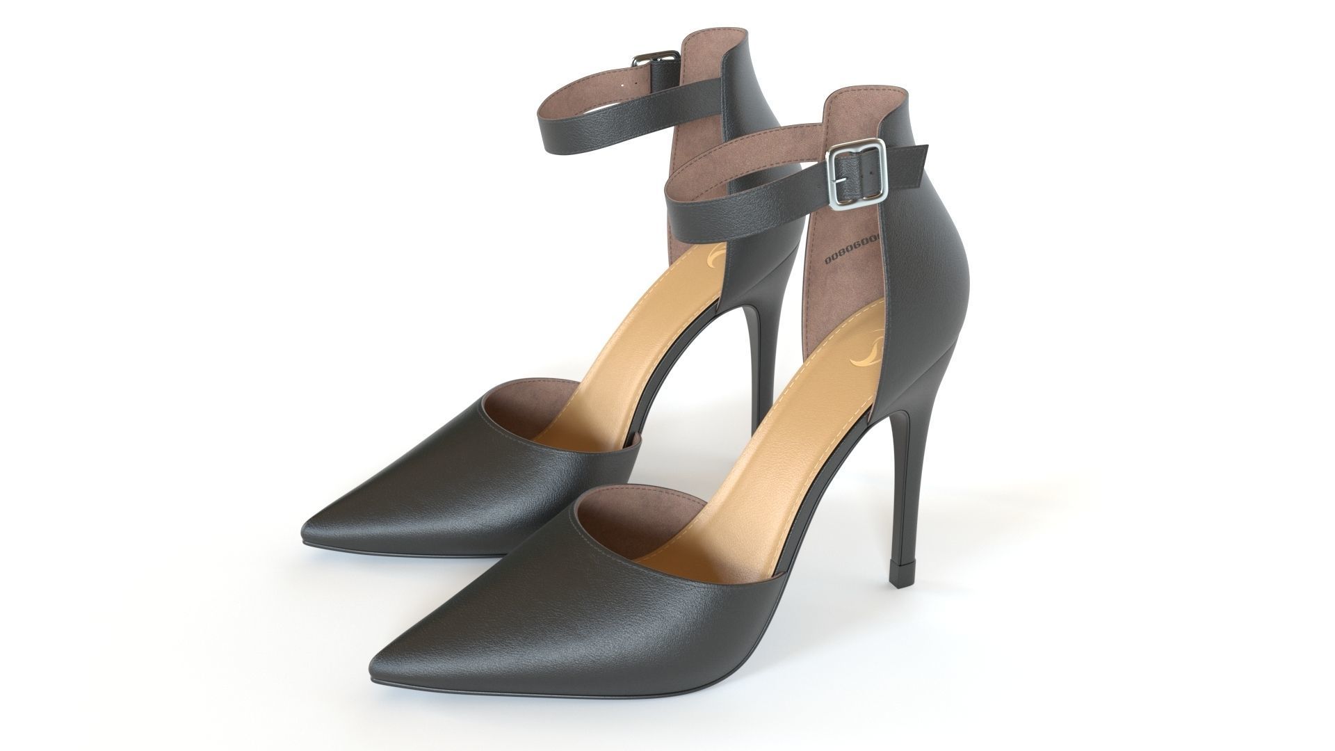High Heels Women Shoes 3D model | CGTrader