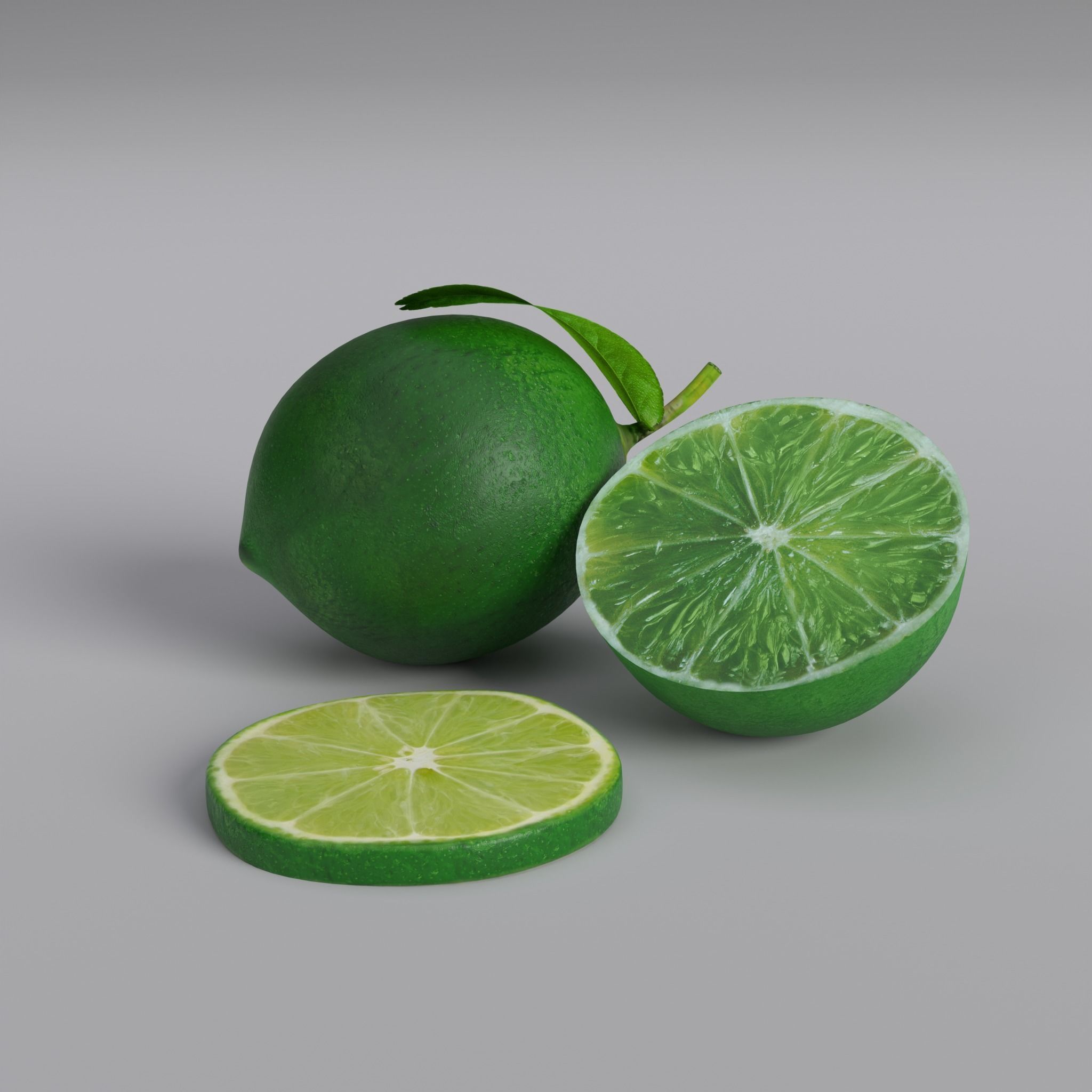 Citrus collection 3D model | CGTrader