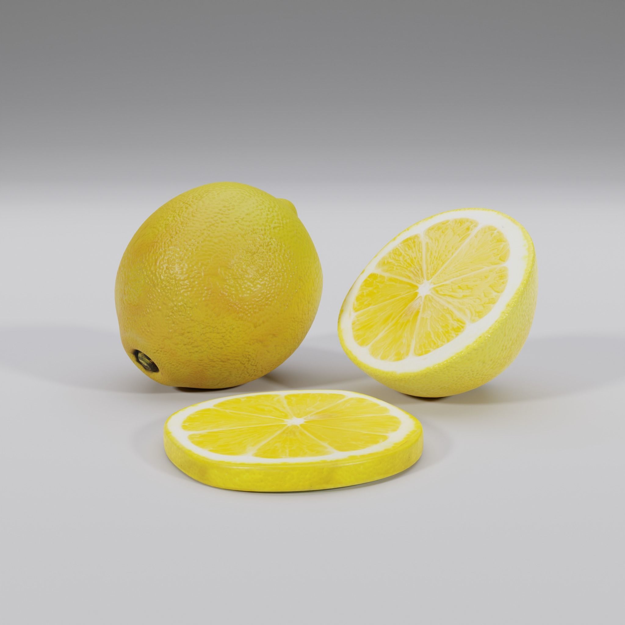 Citrus collection 3D model | CGTrader