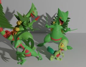 Treecko 3D Print Models | CGTrader