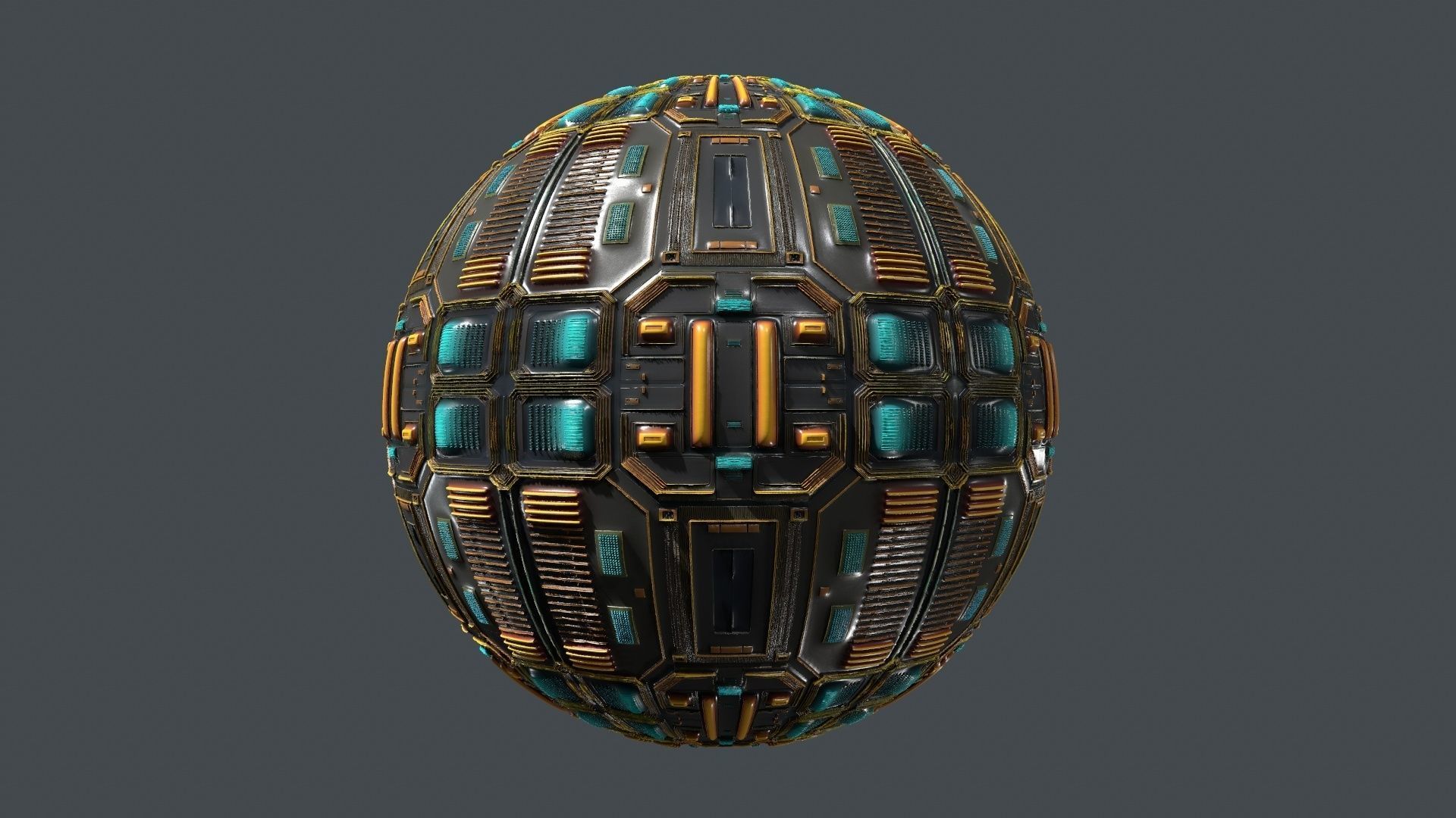 Cyberpunk Seamless PBR Texture 14 Texture | CGTrader