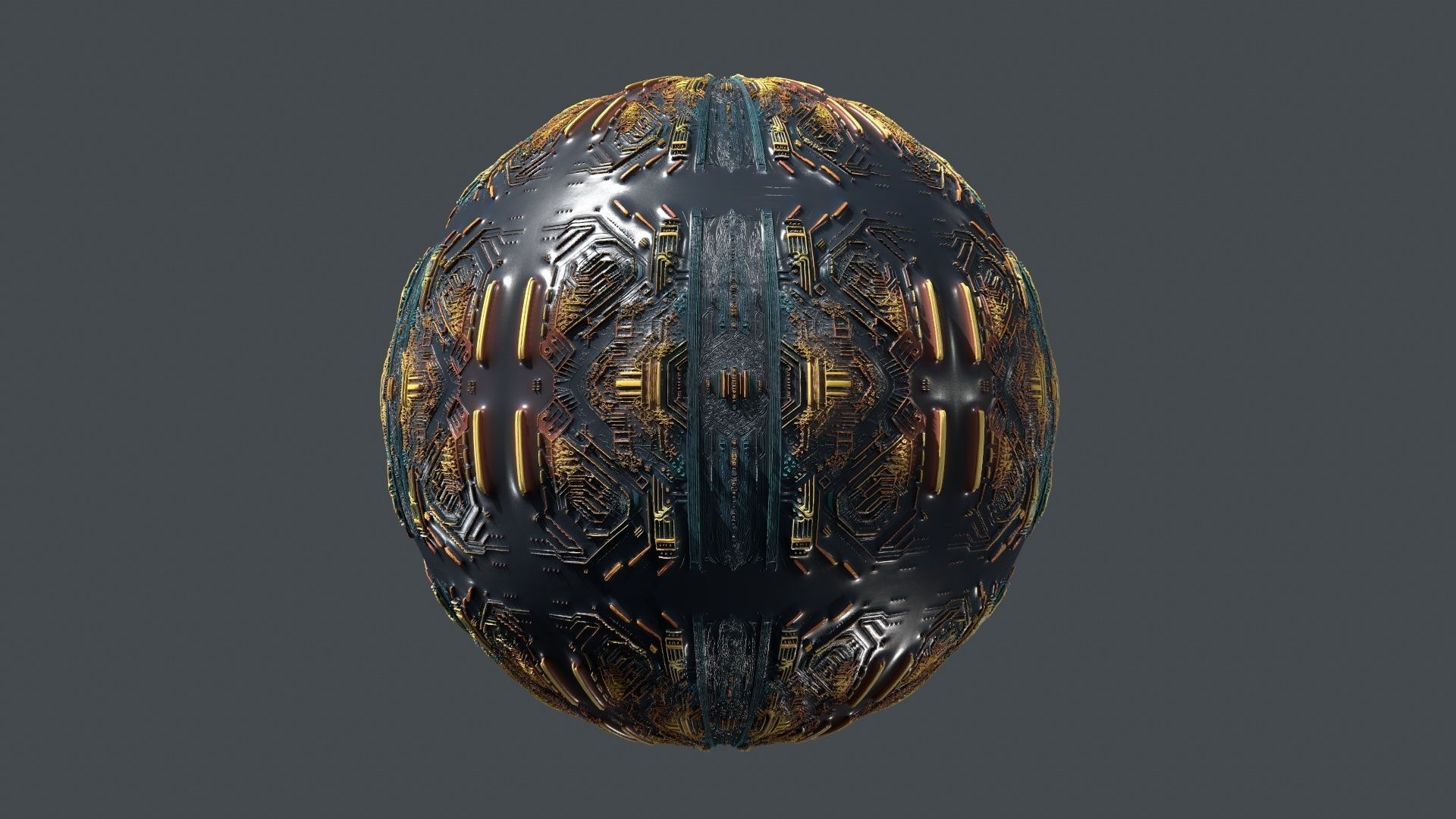 Cyberpunk Seamless PBR Texture 16 Texture | CGTrader