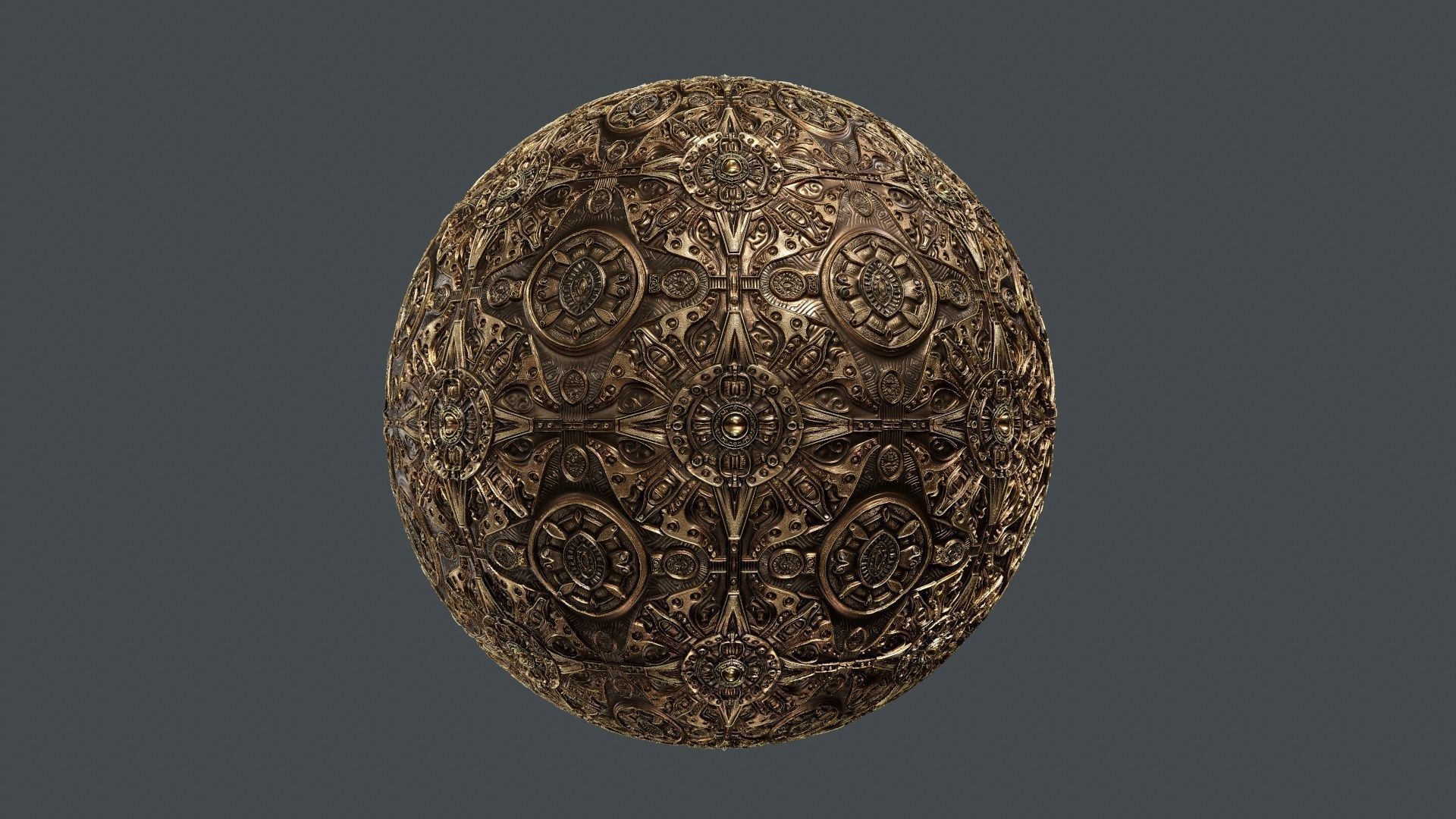 Steampunk Seamless PBR Texture 10 Texture | CGTrader