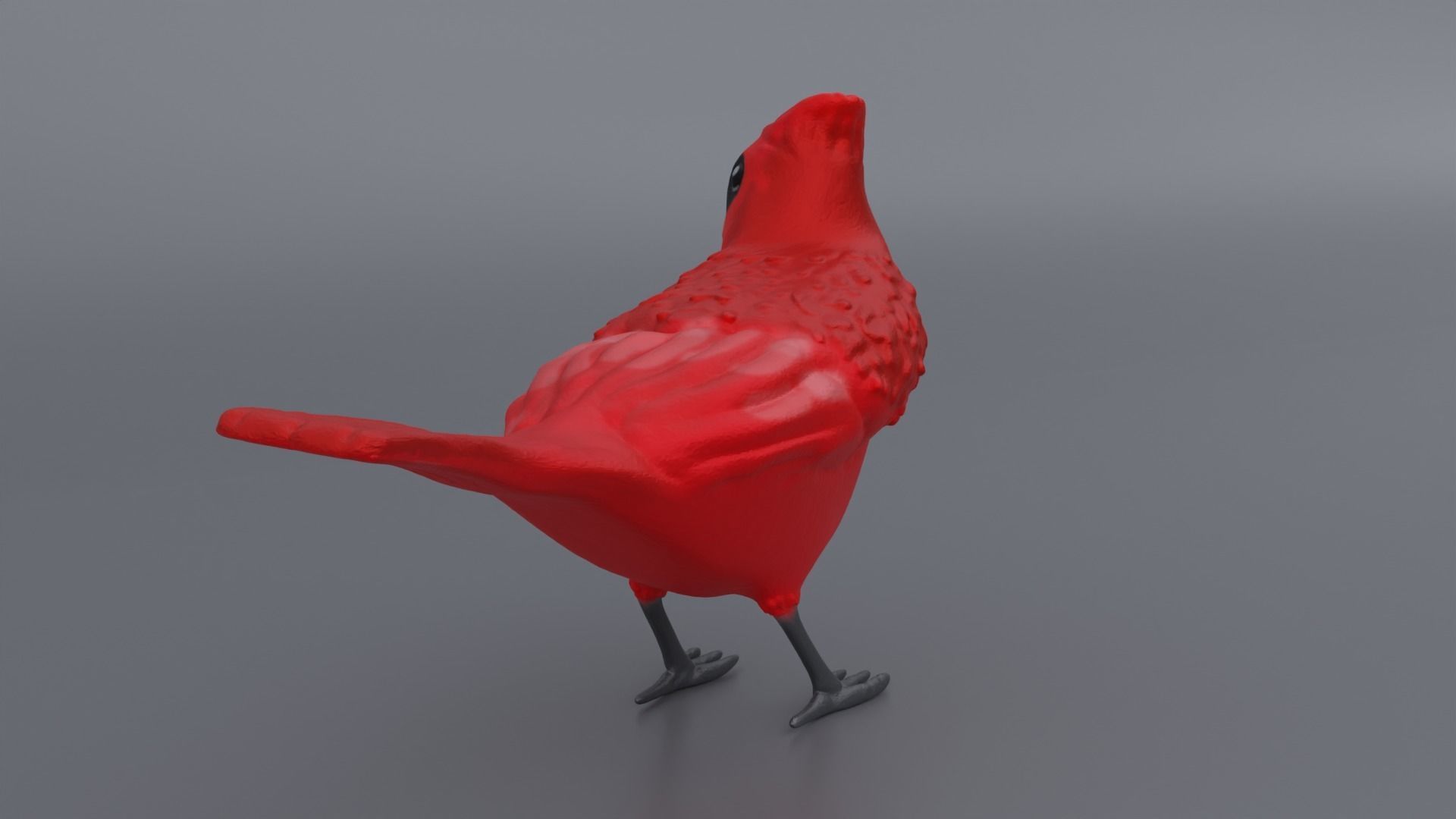 Cardinal bird 3D model 3D printable | CGTrader
