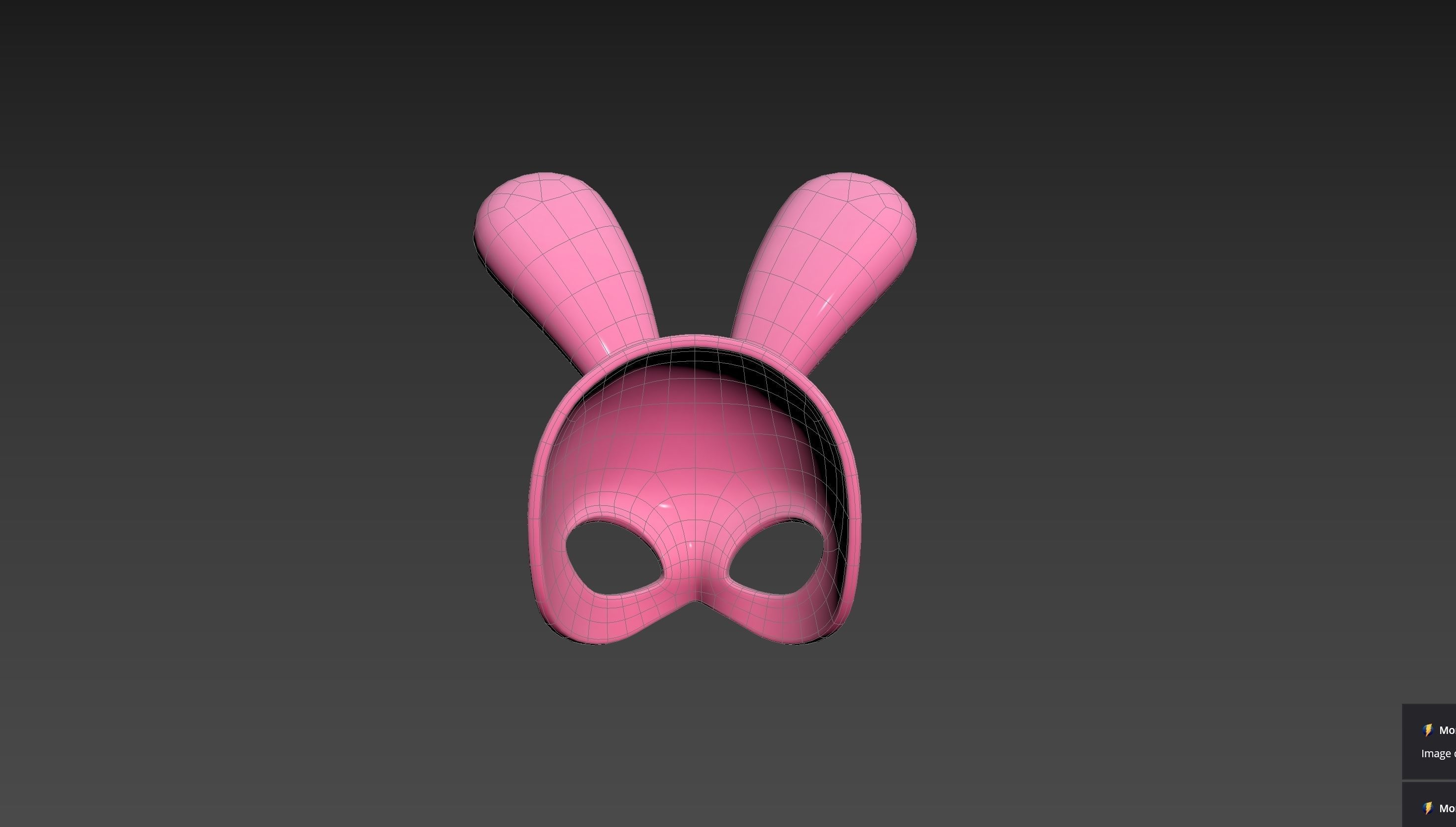 Prop210 Rabbit Mask 3D model | CGTrader