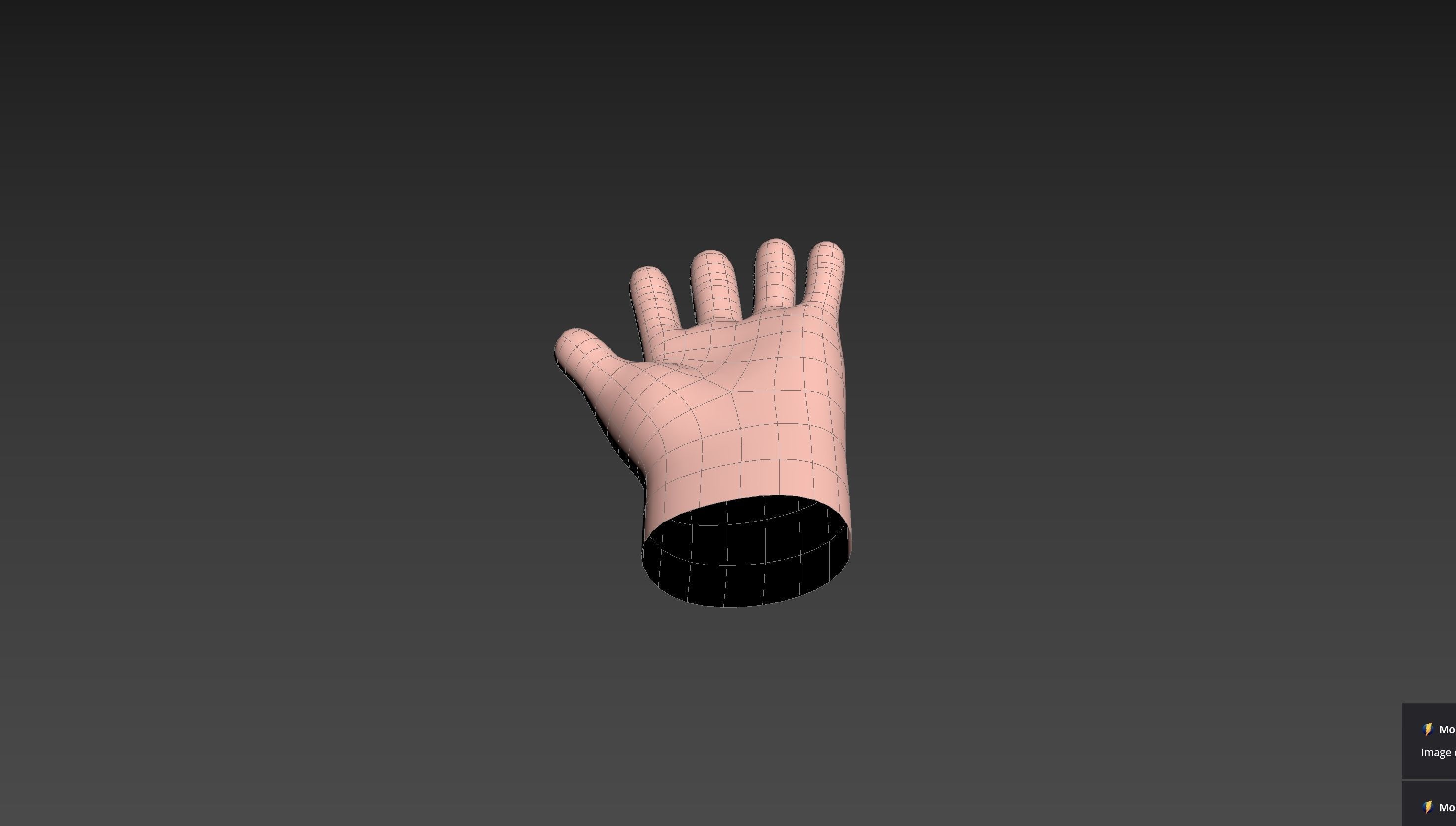 3D model Prop211 Cartoon Hand VR / AR / low-poly | CGTrader