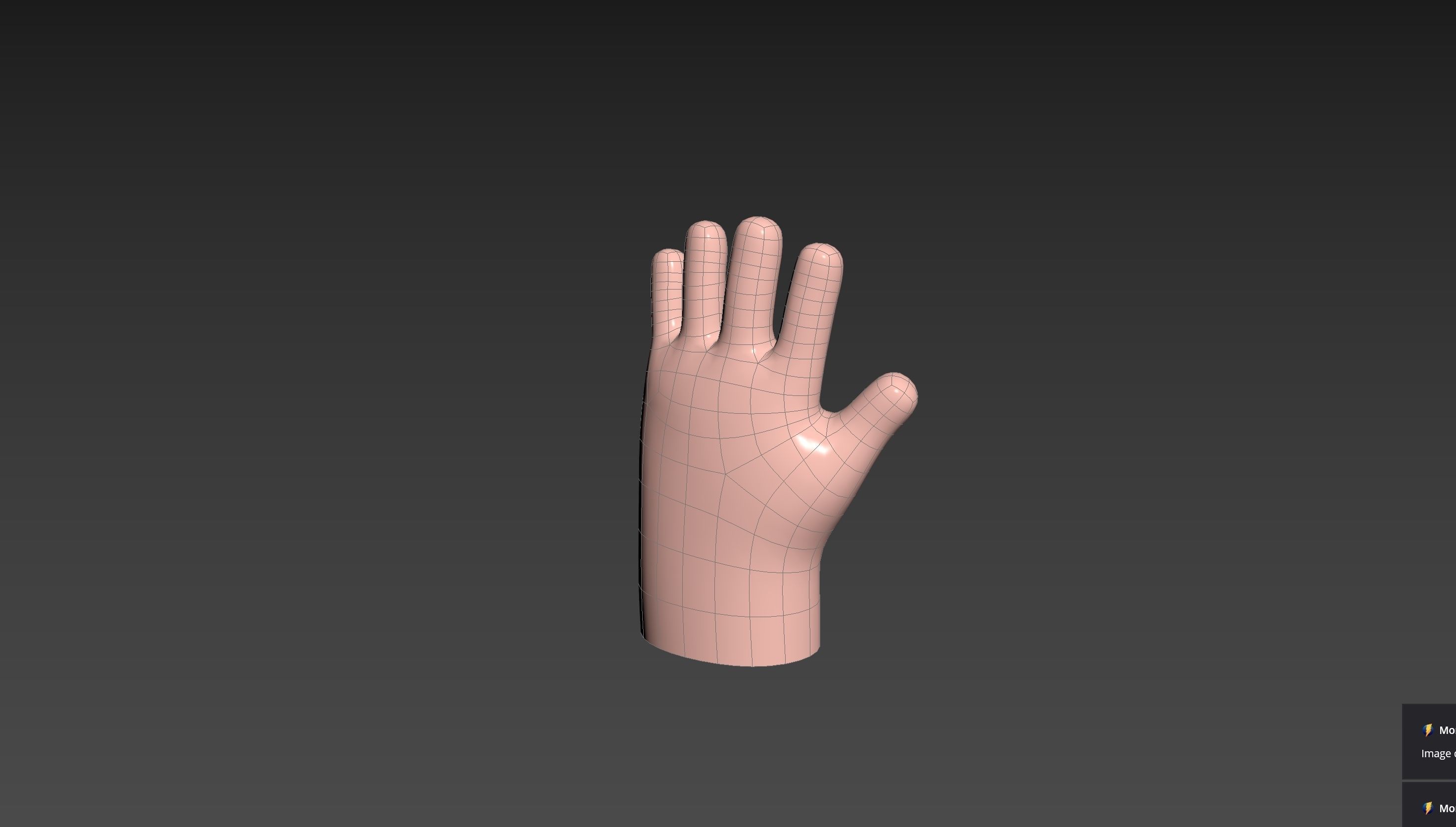 3D model Prop211 Cartoon Hand VR / AR / low-poly | CGTrader