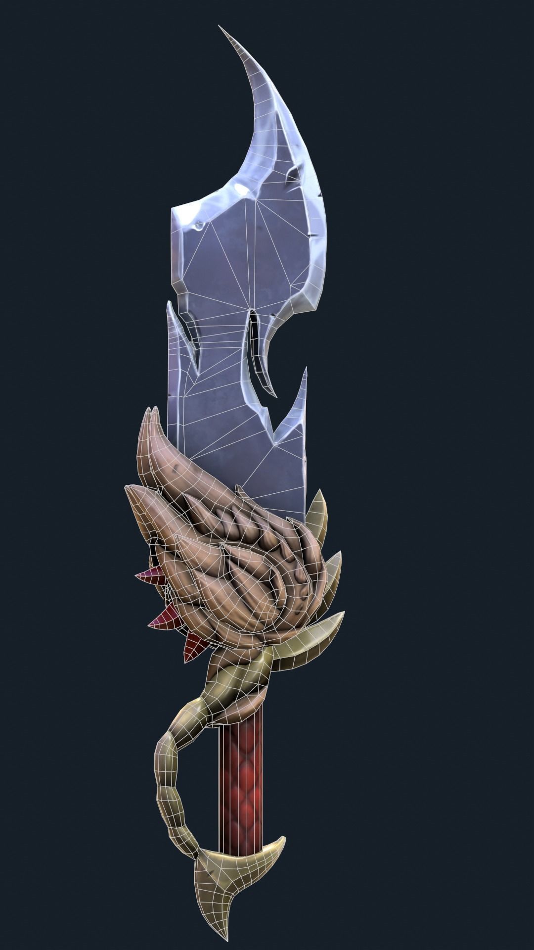 3D model Fireball Dagger 3d Model VR / AR / low-poly | CGTrader