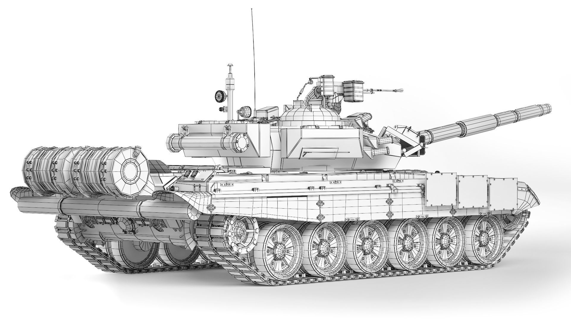 Tank T-90A 2010 3D model | CGTrader