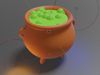 3D model Magic Cauldron VR / AR / low-poly | CGTrader