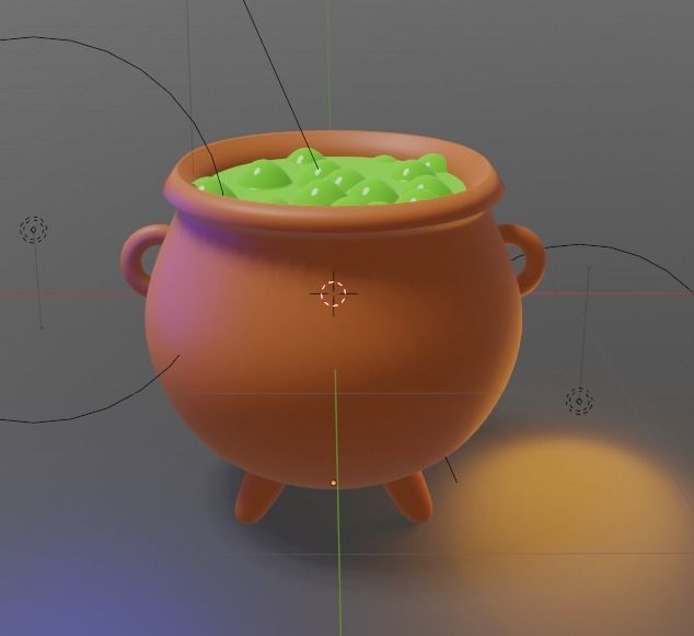 Magic Cauldron 3D model 3D printable | CGTrader