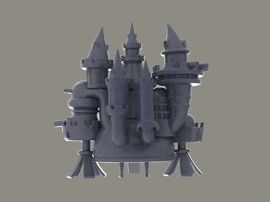 Capone Bege Castle 3D Model 3D model 3D printable | CGTrader