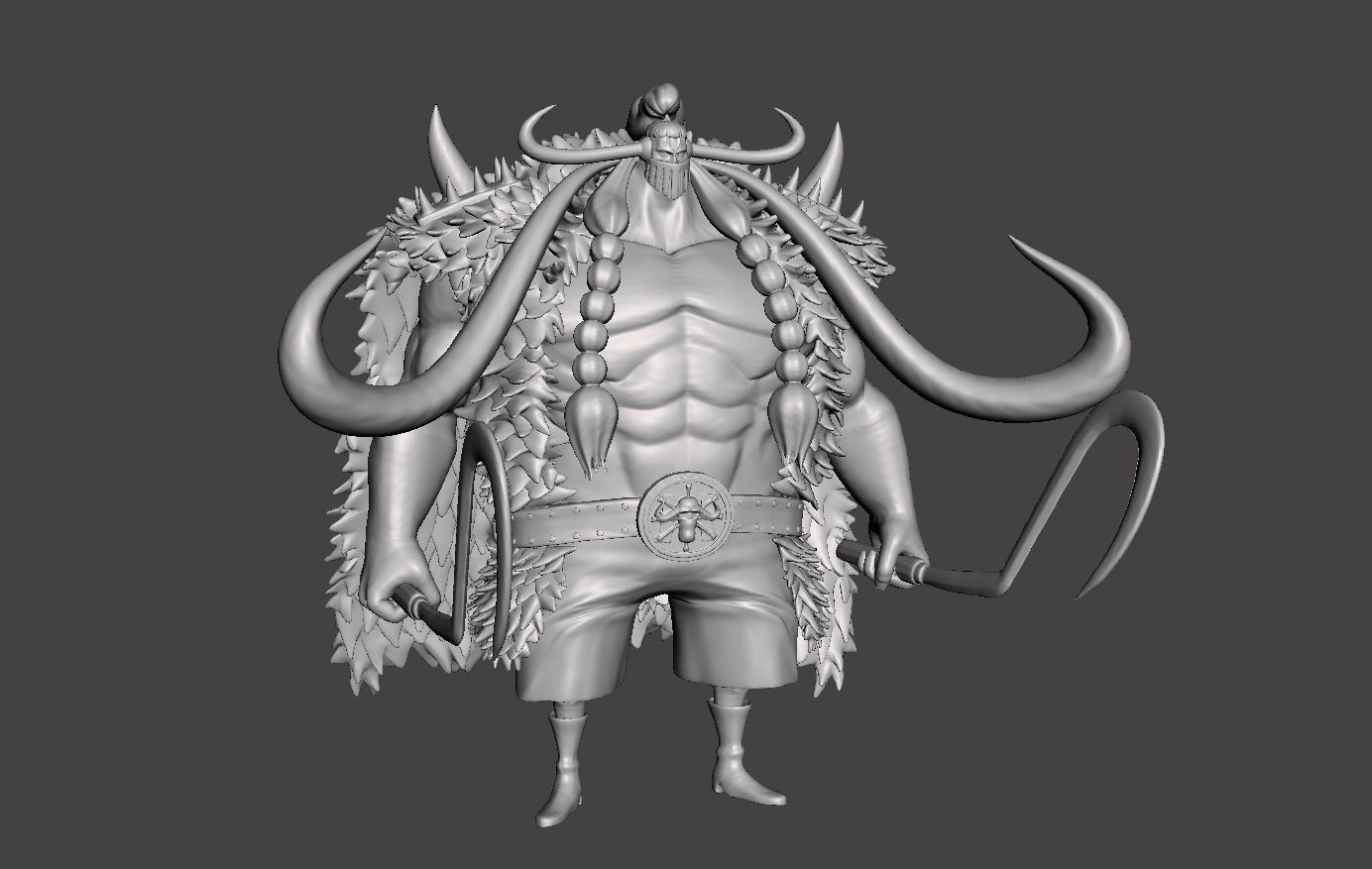 Jack the Drought Human form 3D Model 3D model 3D printable | CGTrader