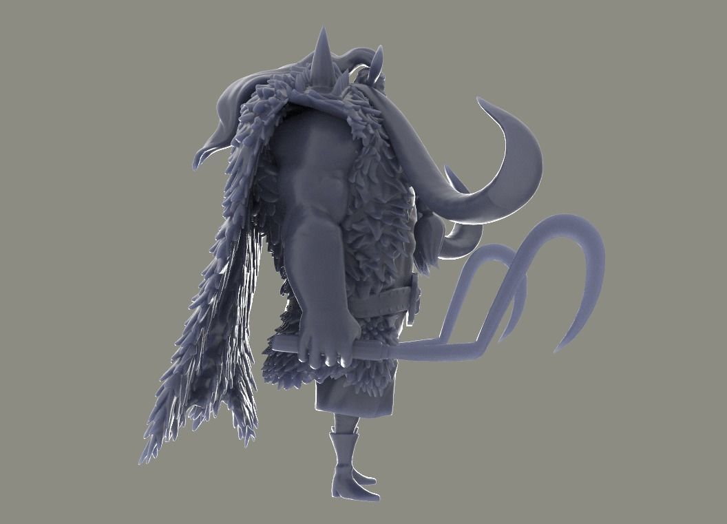 Jack the Drought Human form 3D Model 3D model 3D printable | CGTrader