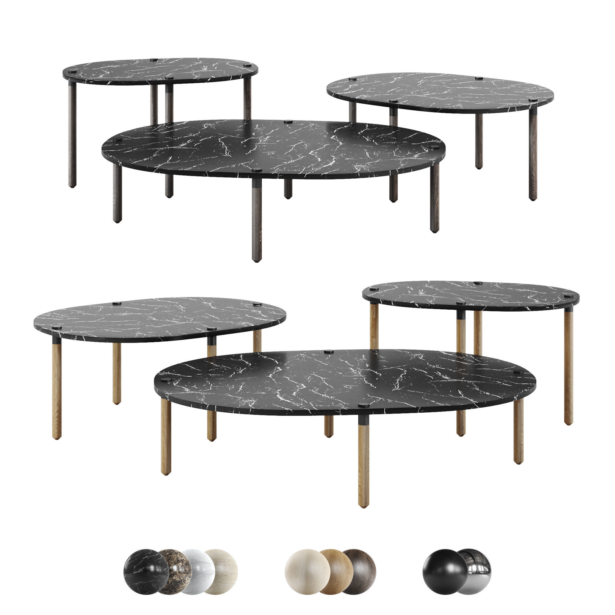 Bolia Coffee Table Tuk 3D model | CGTrader