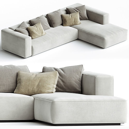 Flexform GRANDEMARE 15LXA 3D model | CGTrader