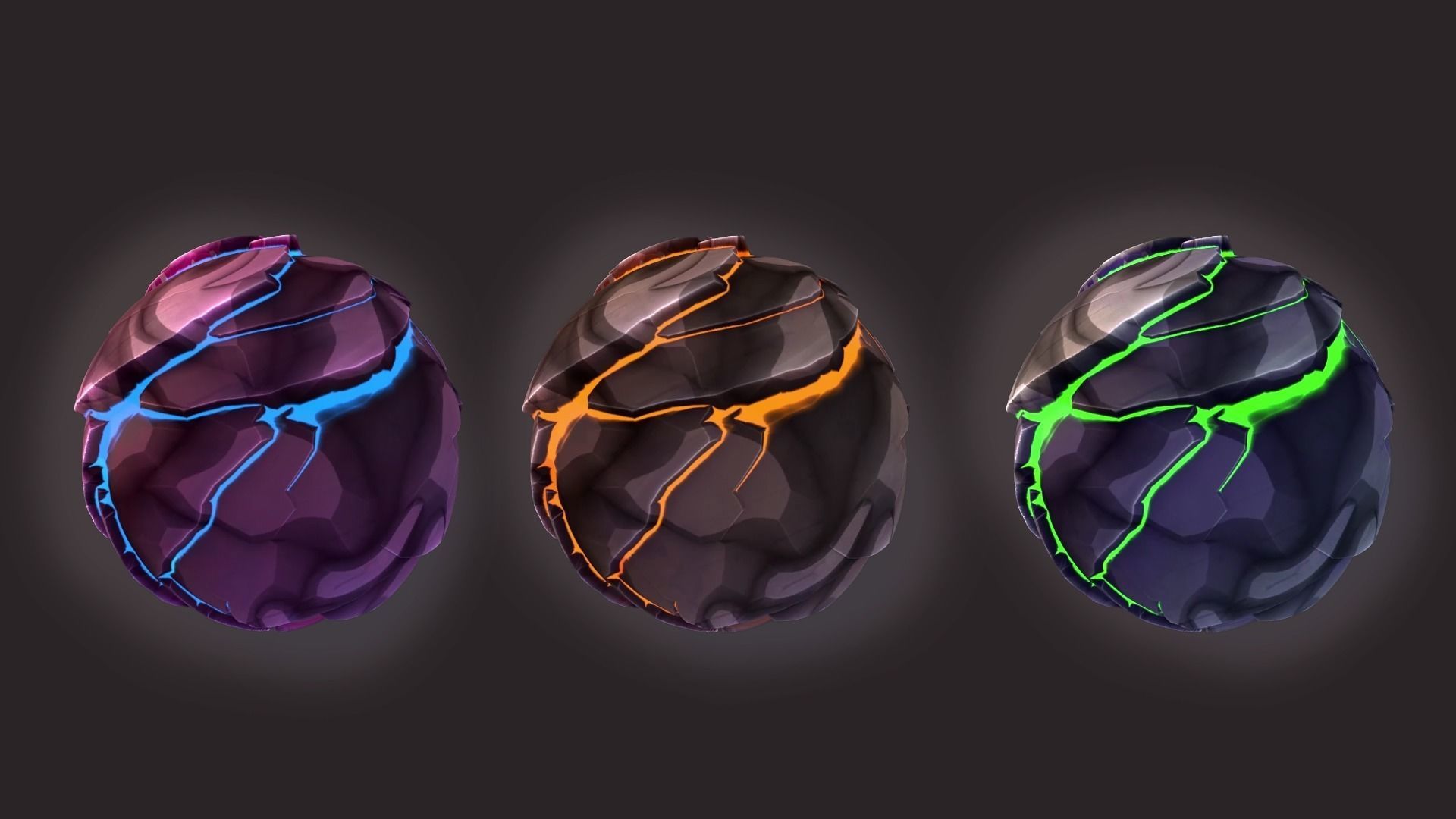 Stylized Volcanic Rock - Substance Designer Texture | CGTrader