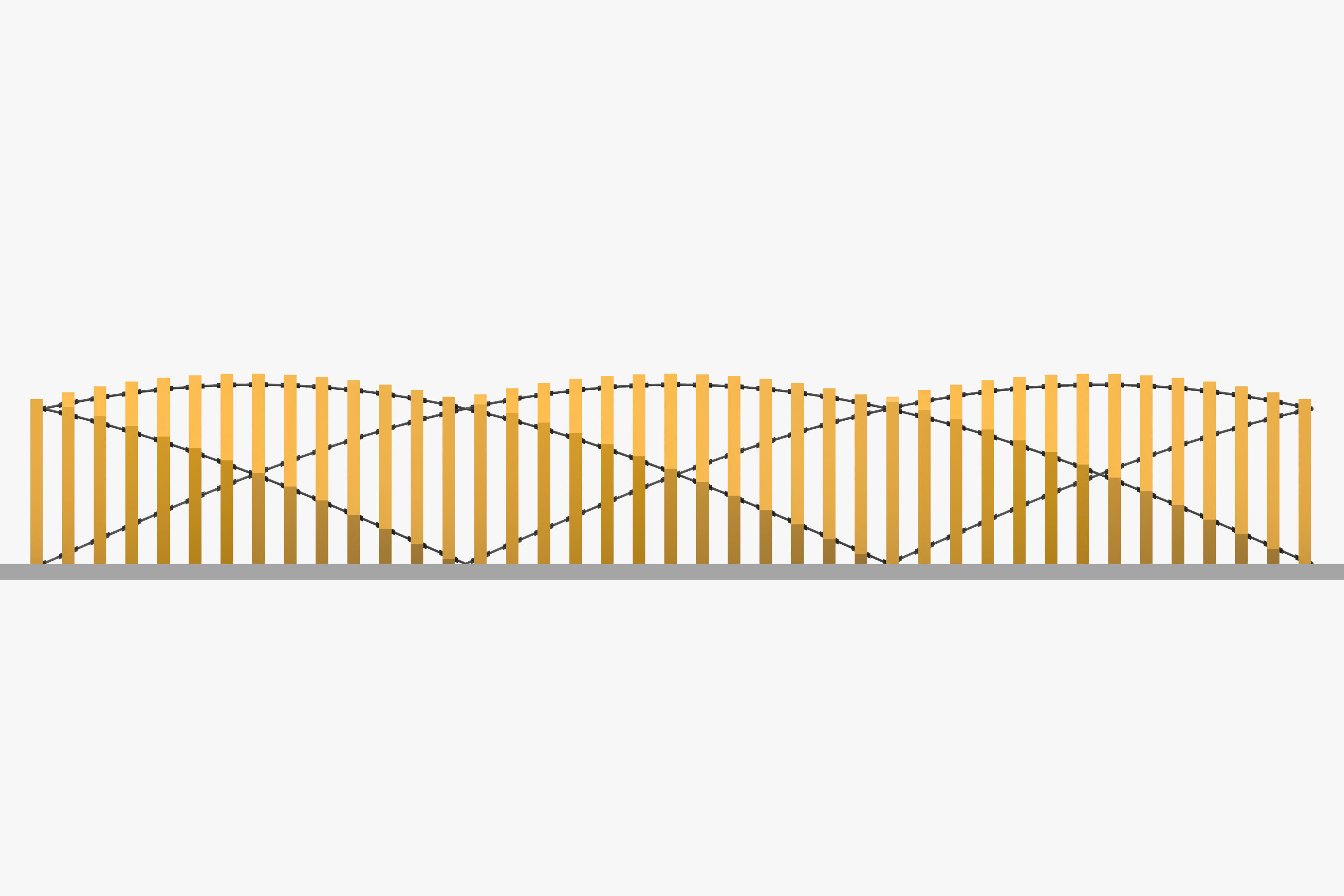 Twisted Tunnel Parametric Shading 3d Model Cgtrader