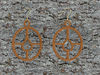 Circle earrings 3d model 3D model | CGTrader