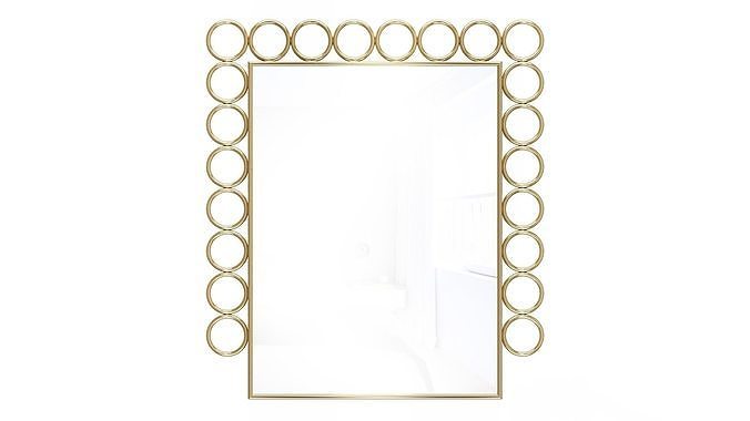 Mirror in a metal frame GZ-M1037 3D model | CGTrader