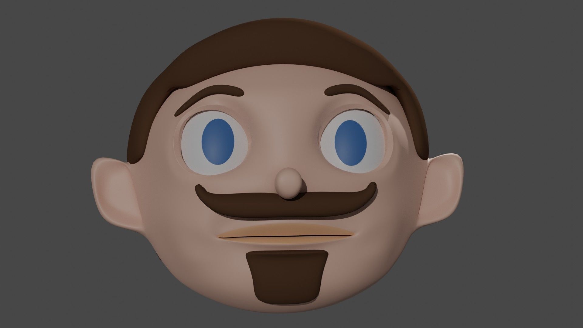 3D SIMPLE CARTOON CHARCTER MAN WITH BREAD 3D model animated | CGTrader