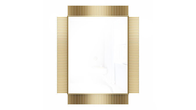 Mirror in a metal frame GZ-M1049 3D model | CGTrader