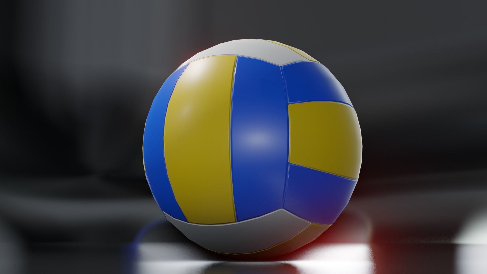 3D model volleyball ball VR / AR / low-poly | CGTrader