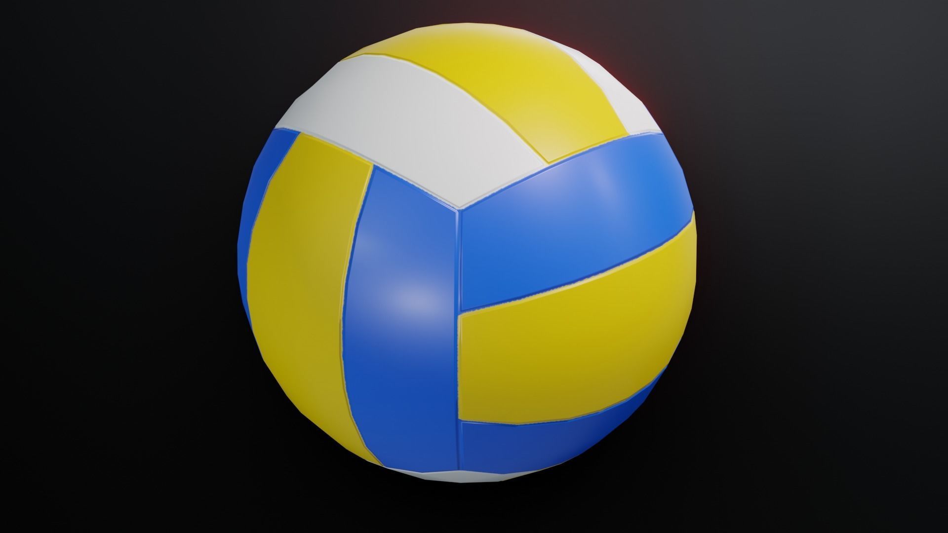 3D model volleyball ball VR / AR / low-poly | CGTrader