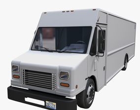 Freightliner MT45 Step Van 3D Model By Veaceslav Condraciuc