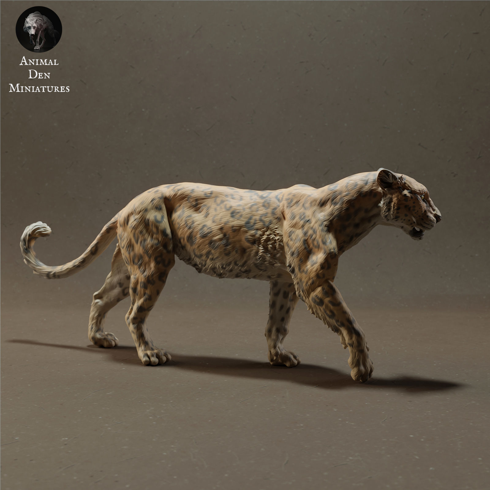 Leopard 3D model 3D printable | CGTrader