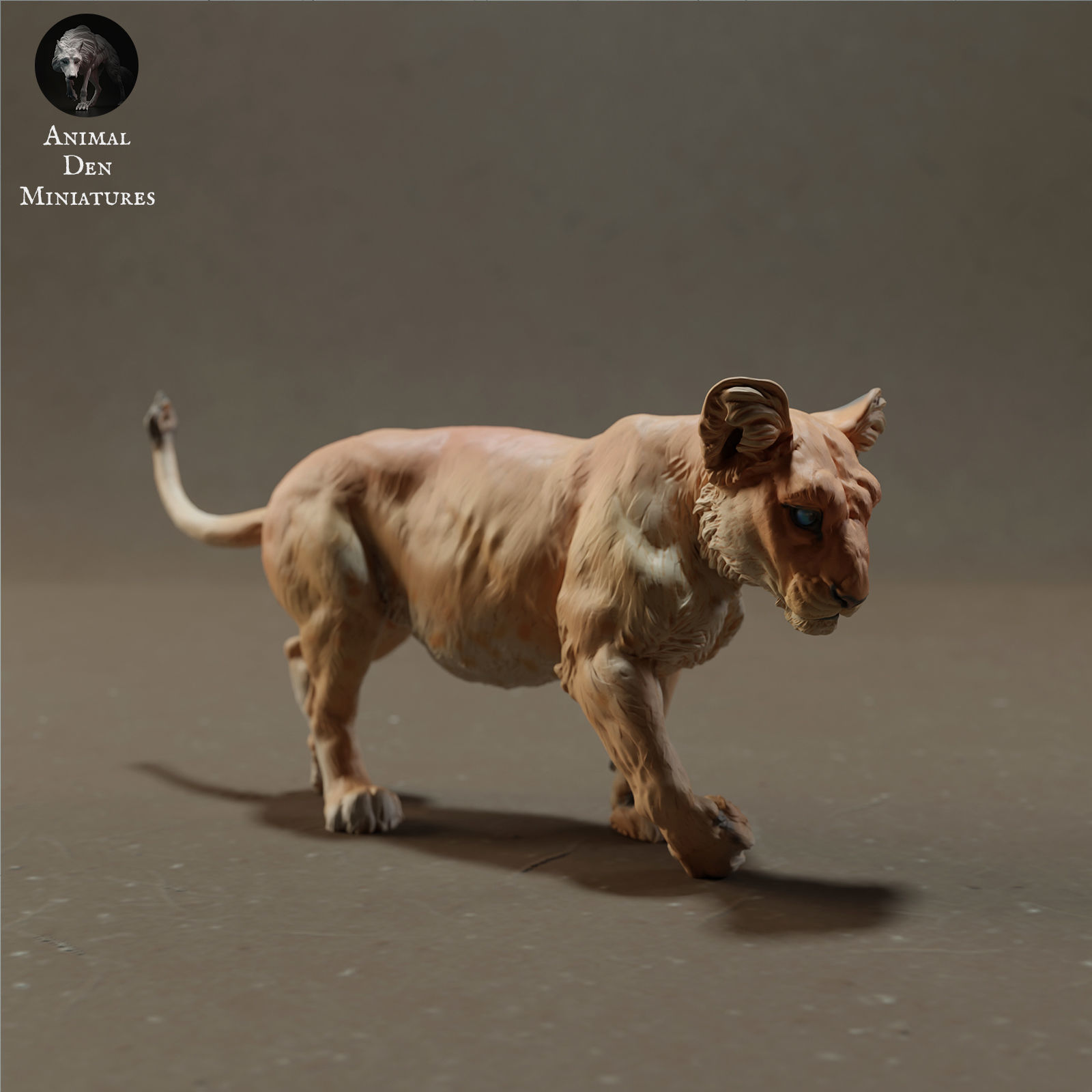 Lion Cub 3D model 3D printable | CGTrader