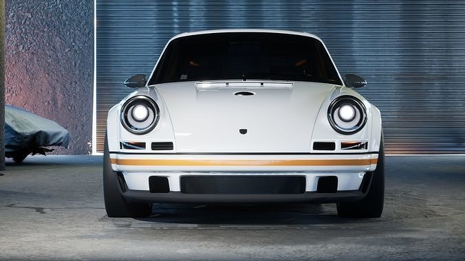 Porsche 911 Singer Stock 3D model | CGTrader