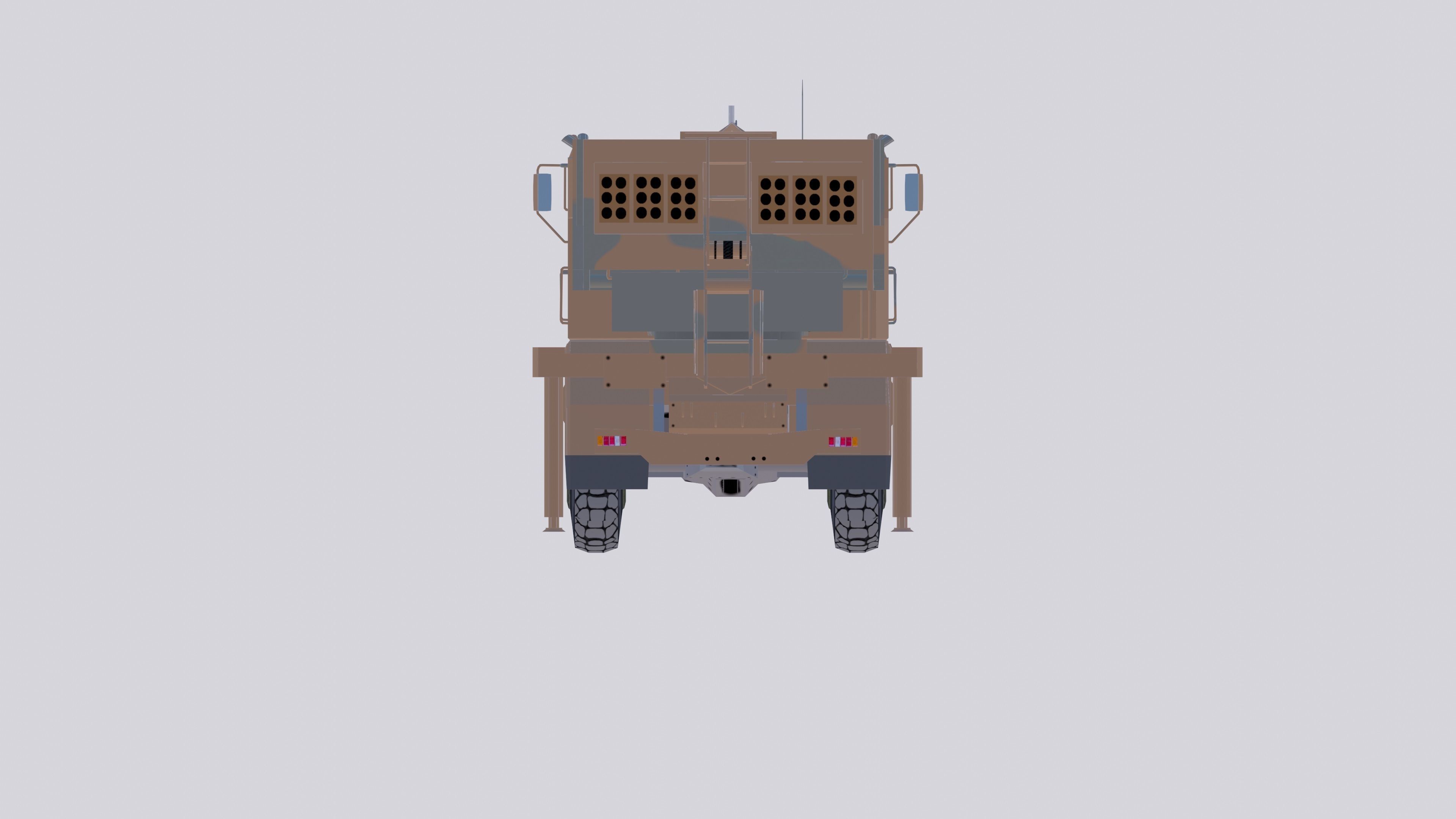 3D model Avibras Astros II MK-6 EB VR / AR / low-poly | CGTrader